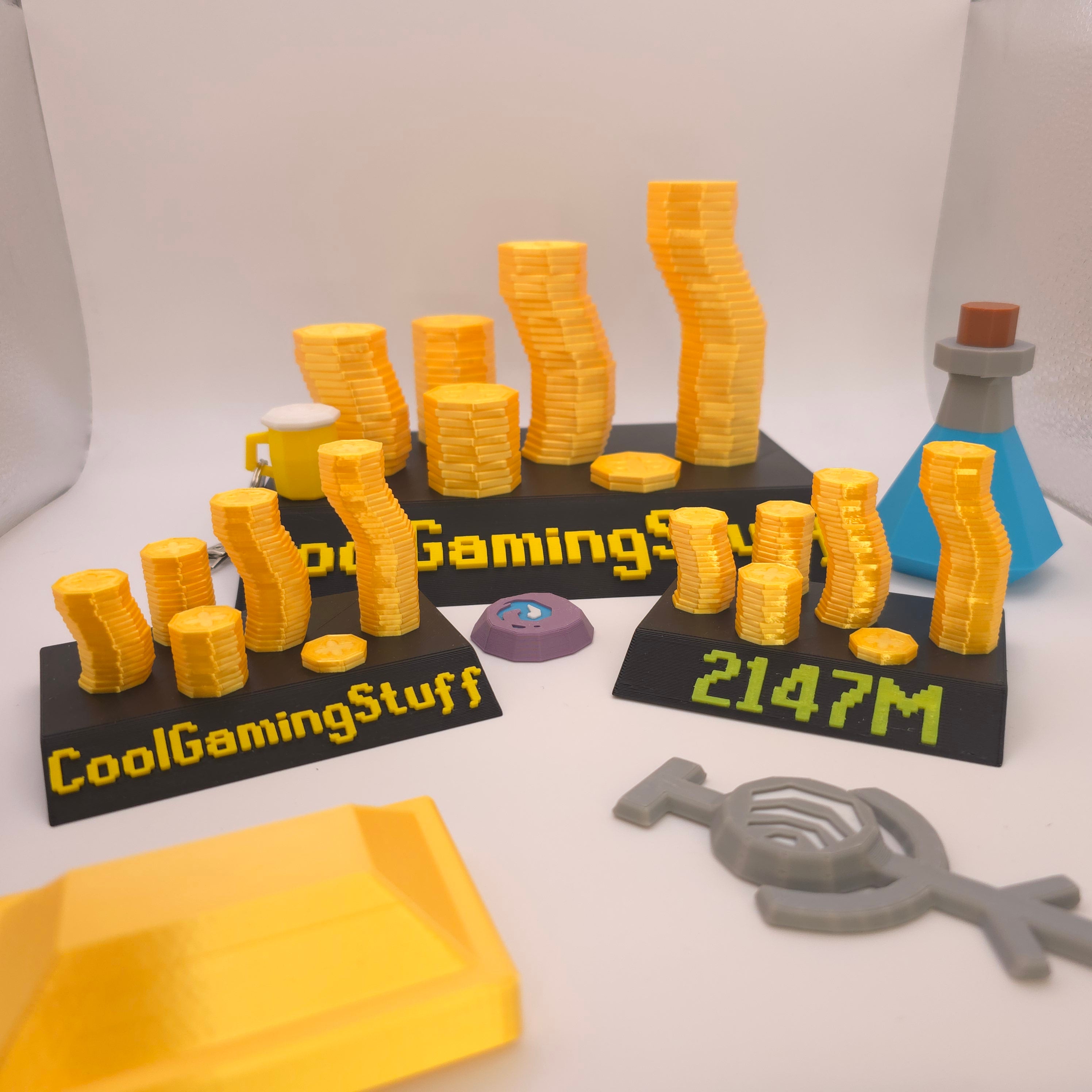 RuneScape Max Gold Stack Nameplate