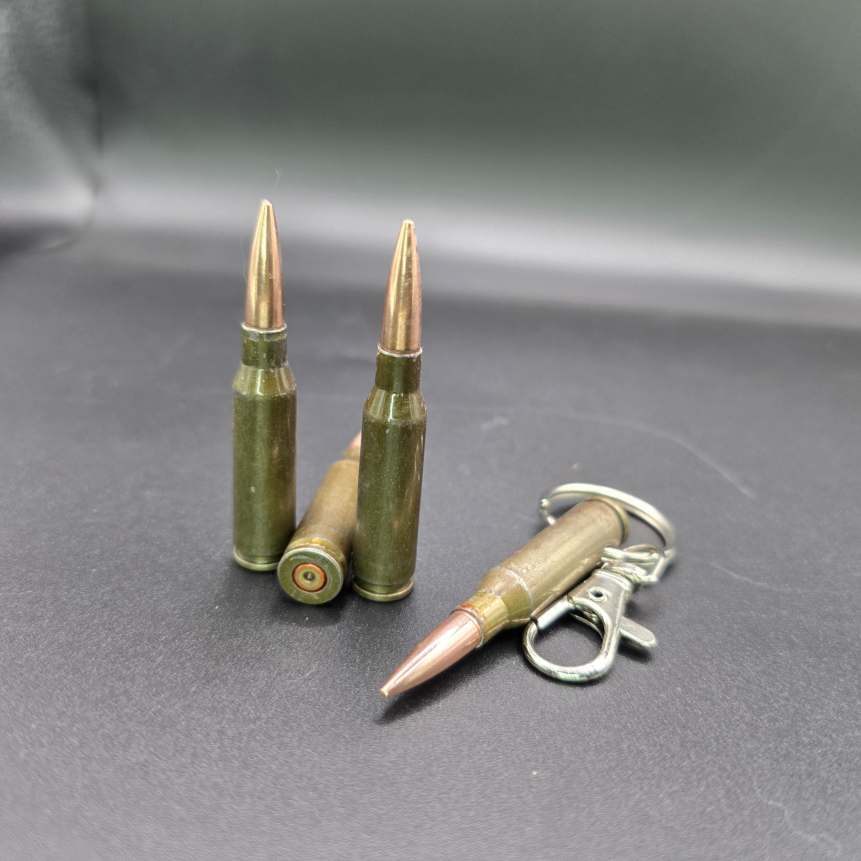 5.45×39mm Bullet Keyring | Inert AK-74 Ammo Keychain