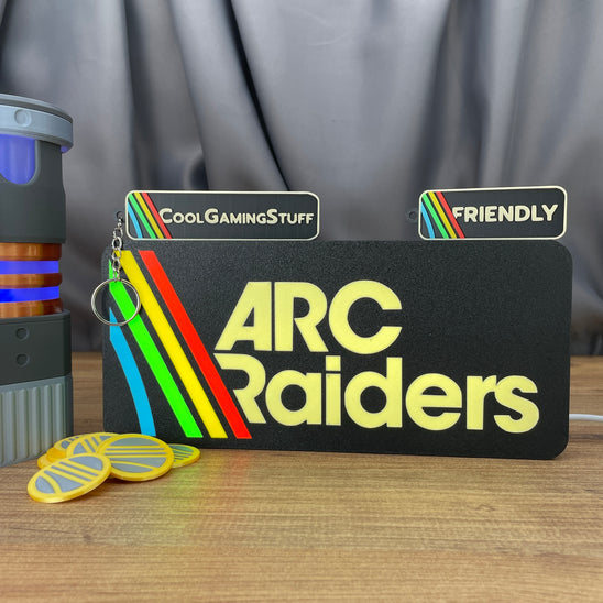 Arc Raiders LED Light Box Gamer Logo Light USB Powered