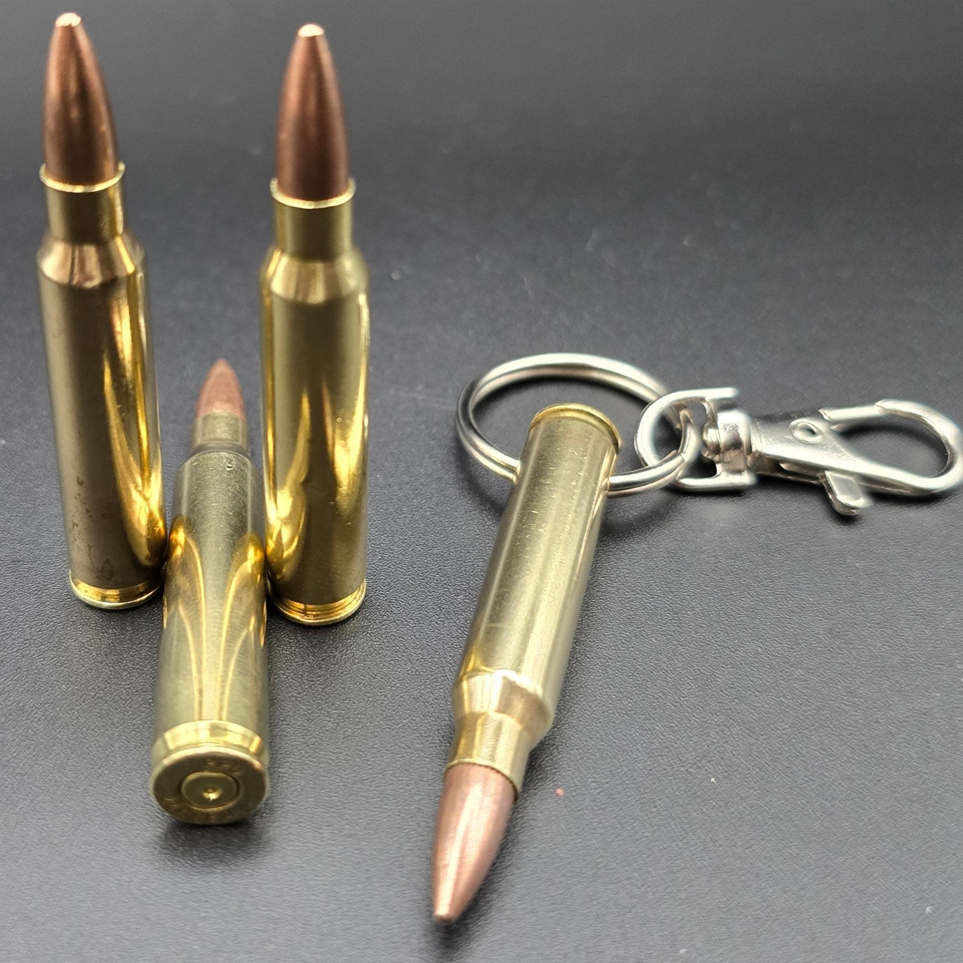 5.56x45mm Bullet Keyring | Inert NATO Rifle Ammo
