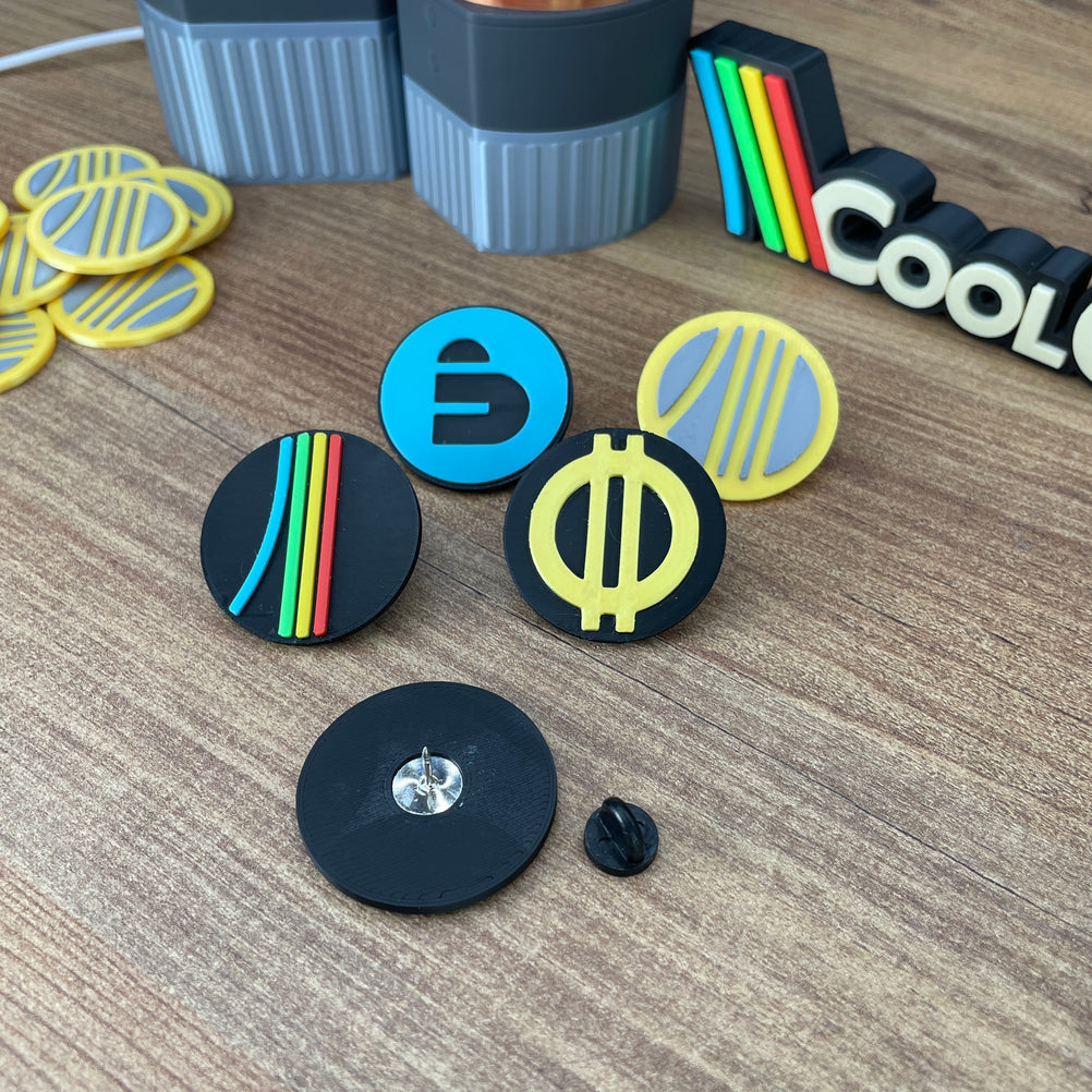 Arc Raiders Inspired Pin Set | Debossed Gamer Token Collectibles