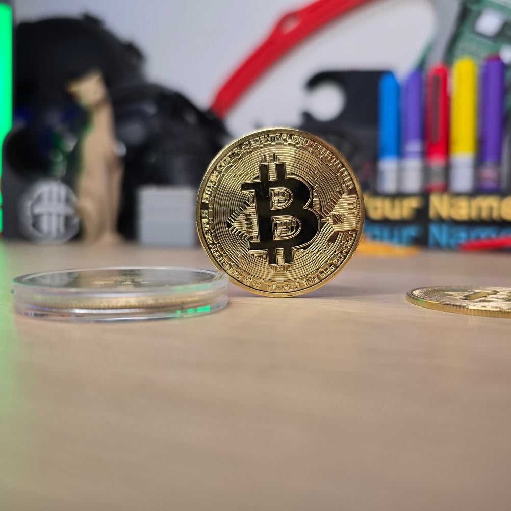 Physical Bitcoin Replica – Tarkov-Inspired | CoolGamingStuff UK