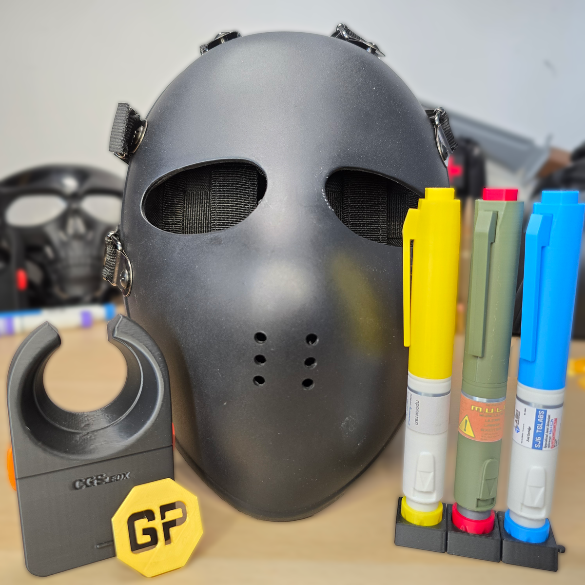 Atomic Defence Mask Replica – Tarkov-Inspired | UK Gaming Gear
